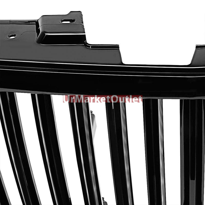 Black Vertical Style Front Grille 07-13 Silverado 1500 GMT900 ...