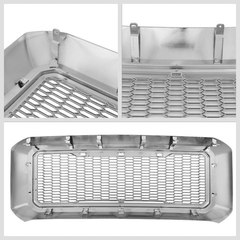 Chrome Mesh Front Grille+Running Light 11-16 Ford F-250 Super Duty ...