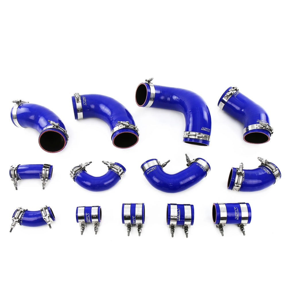 HPS 57-2097-BLUE Intercooler Hose Kit 95-98 Nissan GT-R Skyline R33 ...