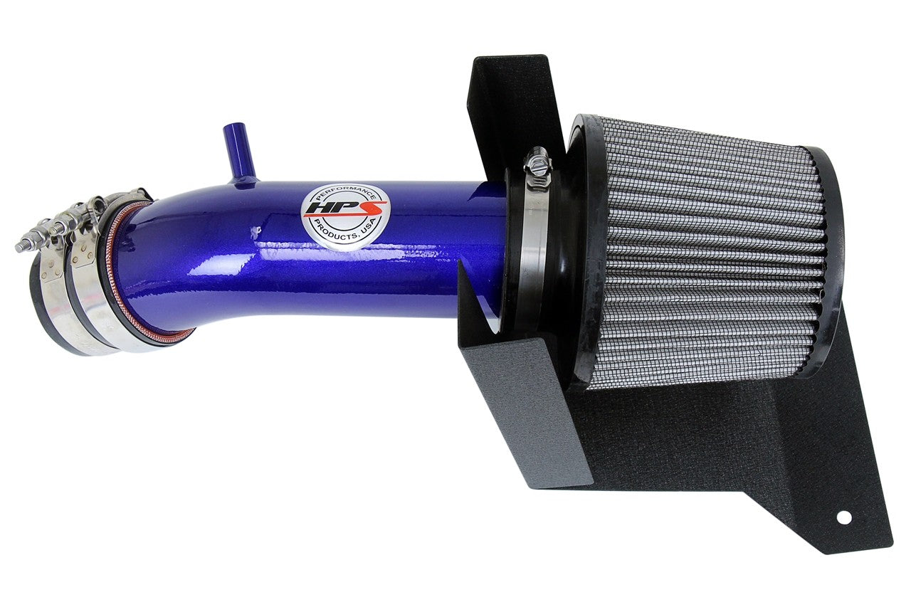 HPS 827-538BL Blue Shortram Air Intake Kit 11-16 Hyundai Elantra 1.8L ...