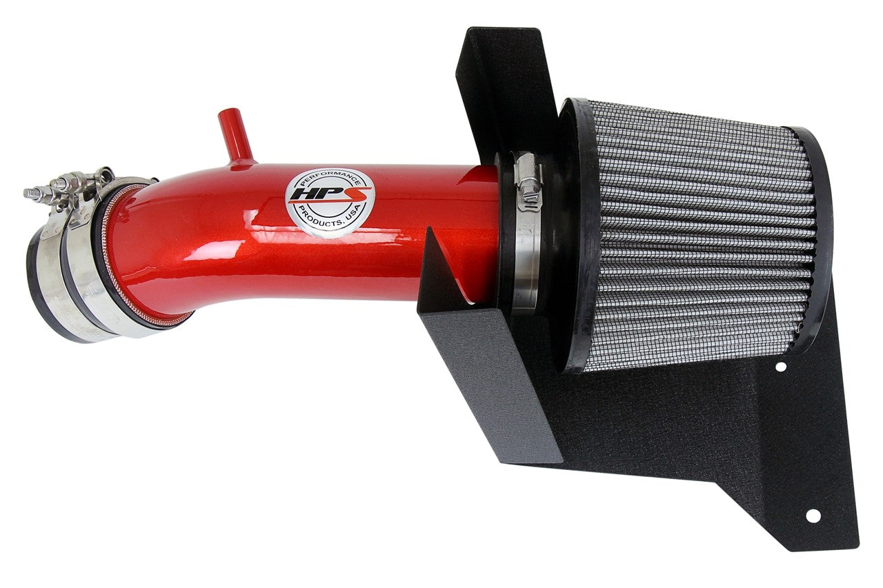HPS 827-538R Red Shortram Air Intake Kit 11-16 Hyundai Elantra 1.8L ...
