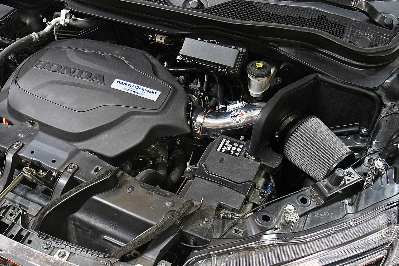 HPS 827-621R Shortram Air Intake Honda Passport Pilot Ridgeline ...