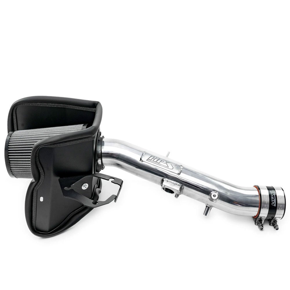 HPS 827-718P Polish Shortram Air Intake 12-15 Toyota Tacoma 4.0L V6 ...
