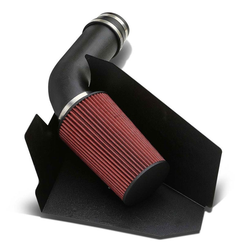 Black Cold Air Intake+Heat Shield Chevy 96-00 C/K-Series Yukon ...