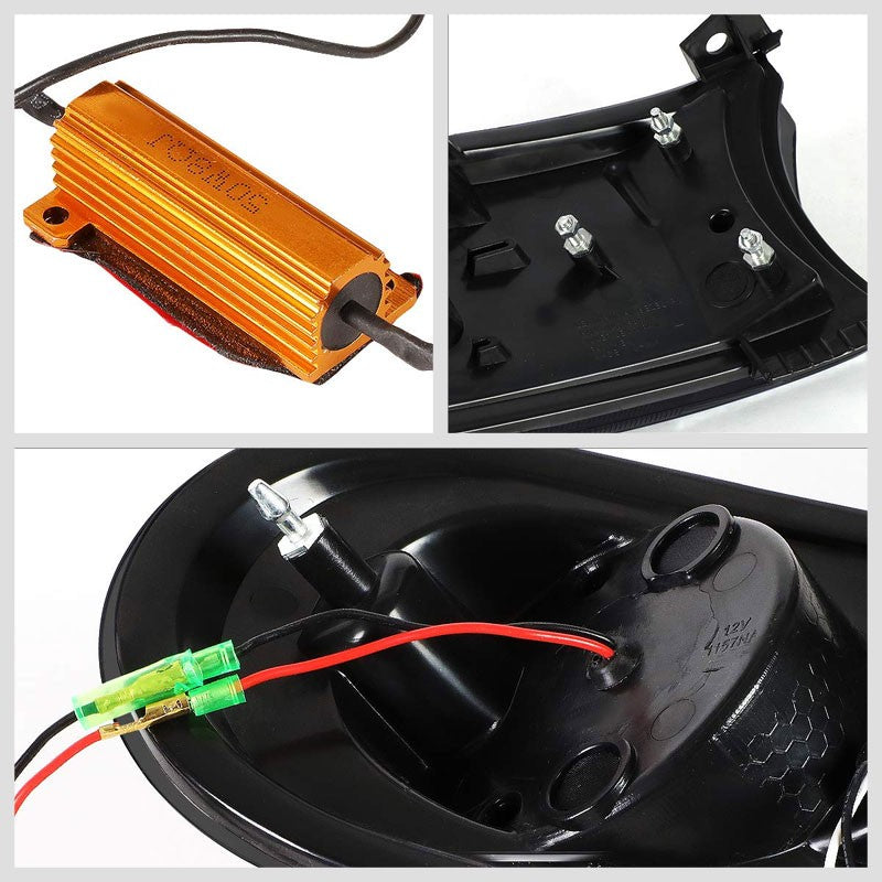 3D LED Front Turn Signal Bumper Light Chrome/Smoke/Amber 07-14 FJ ...