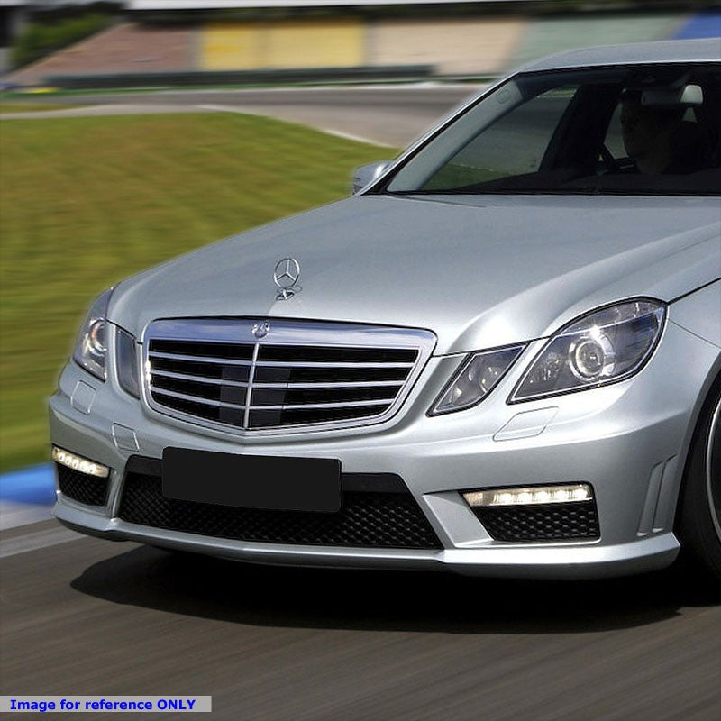 E63 Style (W/PDC) Front Bumper+Lower Grille+Fog Light 10-13 Benz E ...