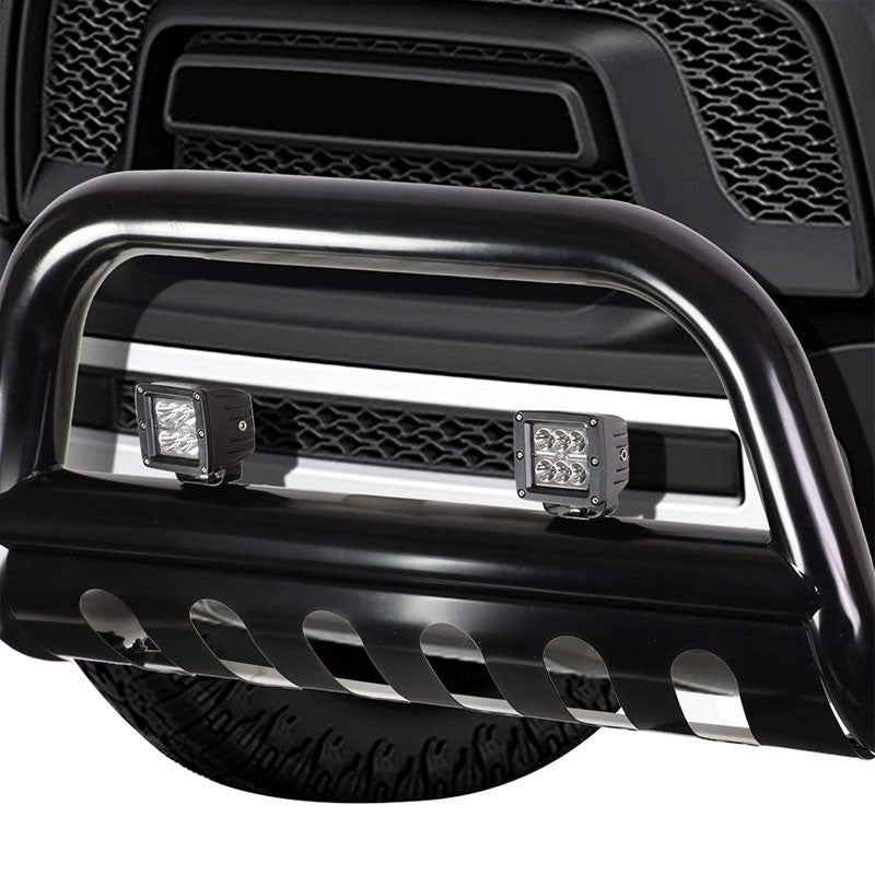 2x Top Mount Bull Bar/Roof Fog Light Lamp 6500K LED Off Road ATV Truck ...