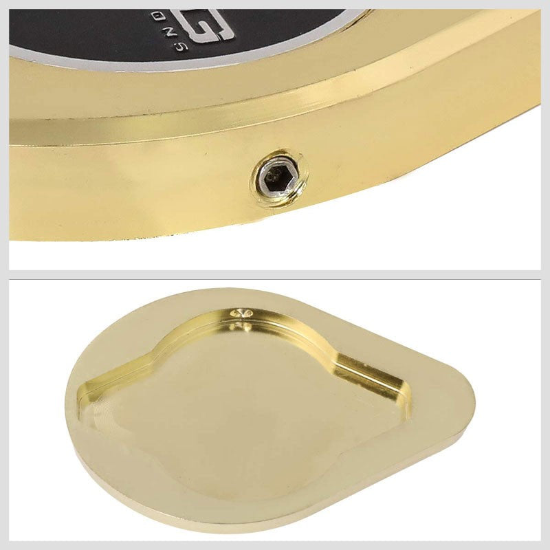 NRG RDC-100CG Powdercoated Chrome Gold Radiator Cap Cover Decor 1.75 ...