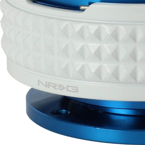 NRG Blue Body/Neo Chrome Ring Gen 2.1 Steering Wheel Quick Release ...