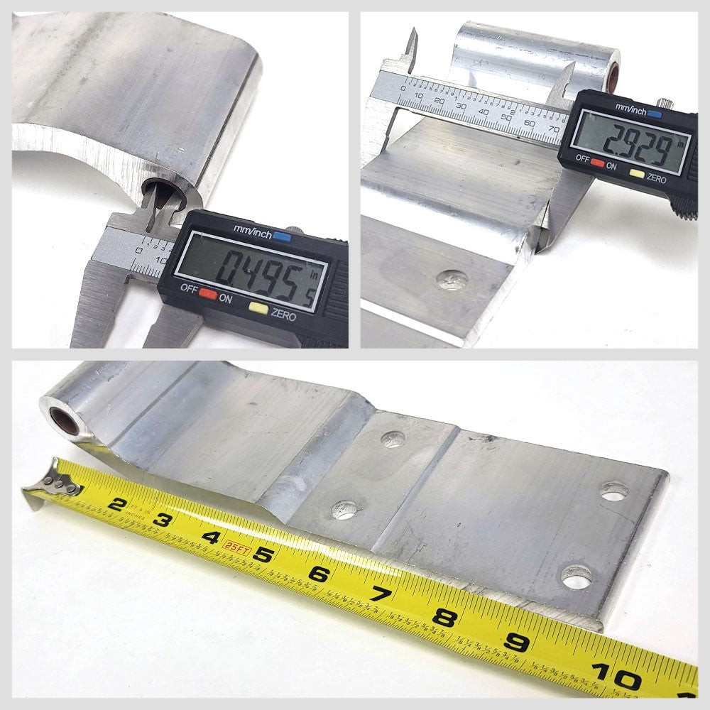 Strick Style 4-Hole Hinge w/Bush 2-3/4" x 9-11/16" Door Hinge ...