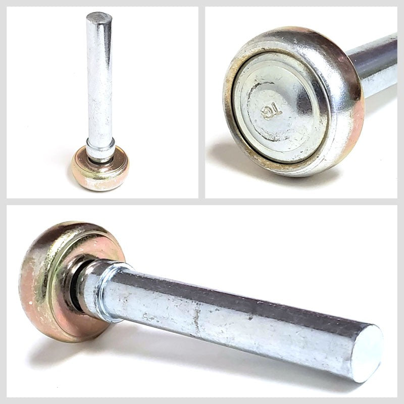 Black Roll Up End Hinge+1.00" Steel Roller For Freight Trailer Roll Up ...