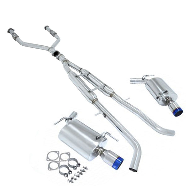 Manzo Stainless Steel CBS Exhaust System 07-13 Infiniti G35 G37 4D V36 ...