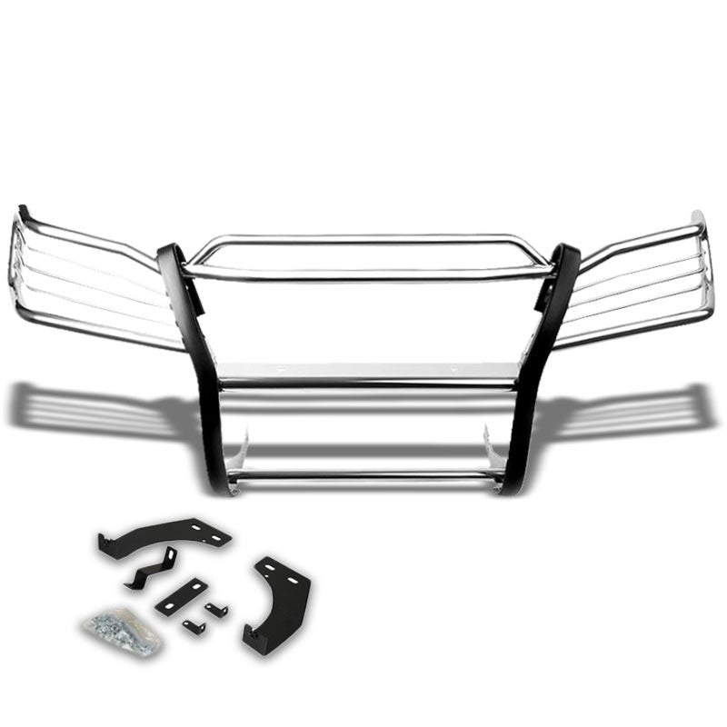 Chrome Brush Grille Guard Frame Mercedes-Benz 98-05 ML-Series ...