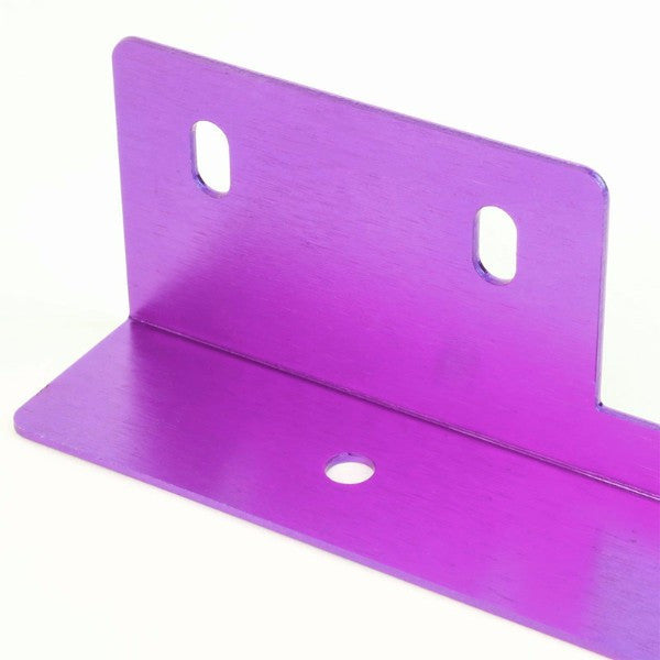 Purple Front Bumper Bolt-On License Plate Relocation Bracket Frame ...